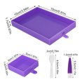 1 Set Diamond Drawing Tray Bead Holder Tray with tools Jewelry Funnel ...