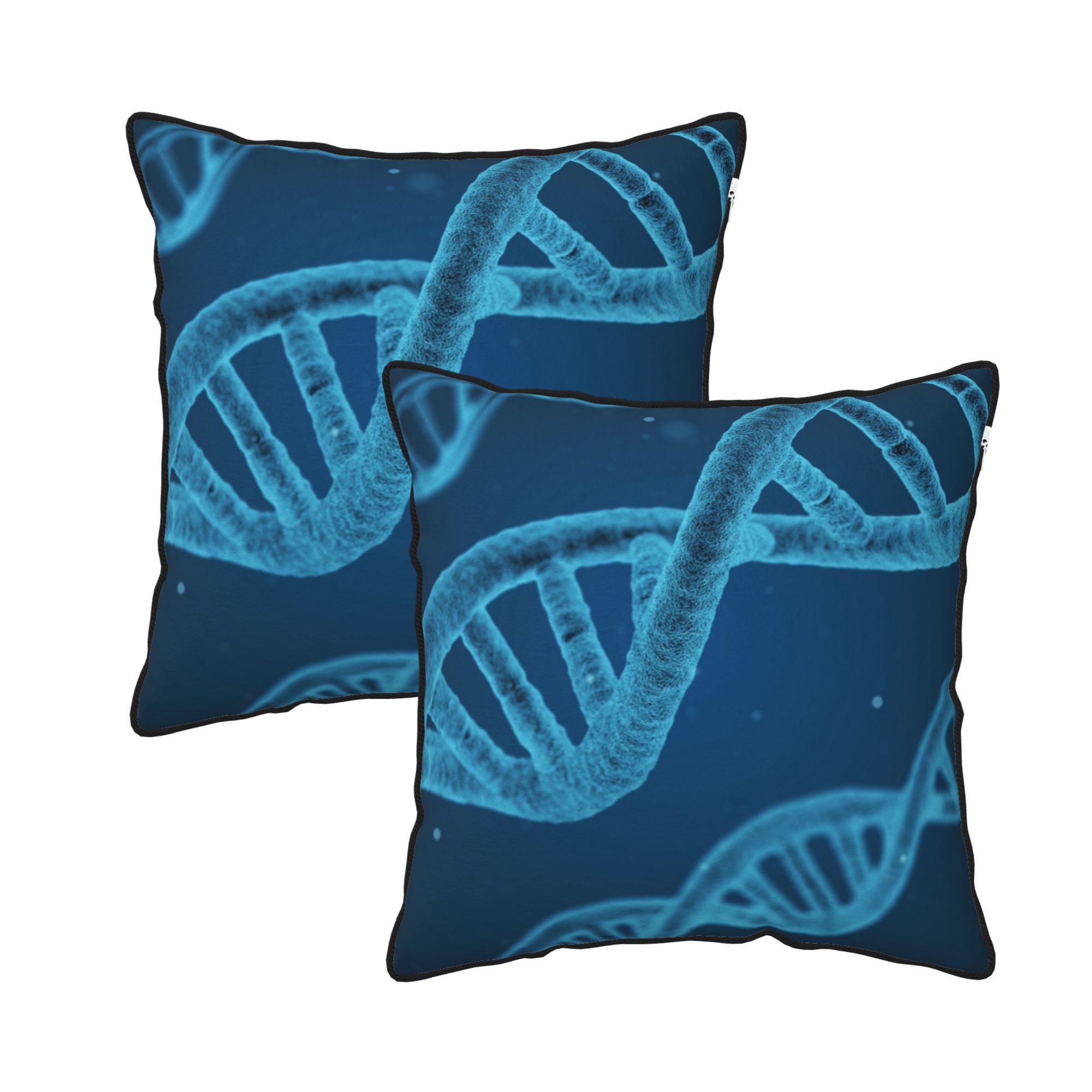 Velvet Decorative Throw Pillow Covers Set of 2, Soft Square Cushion ...