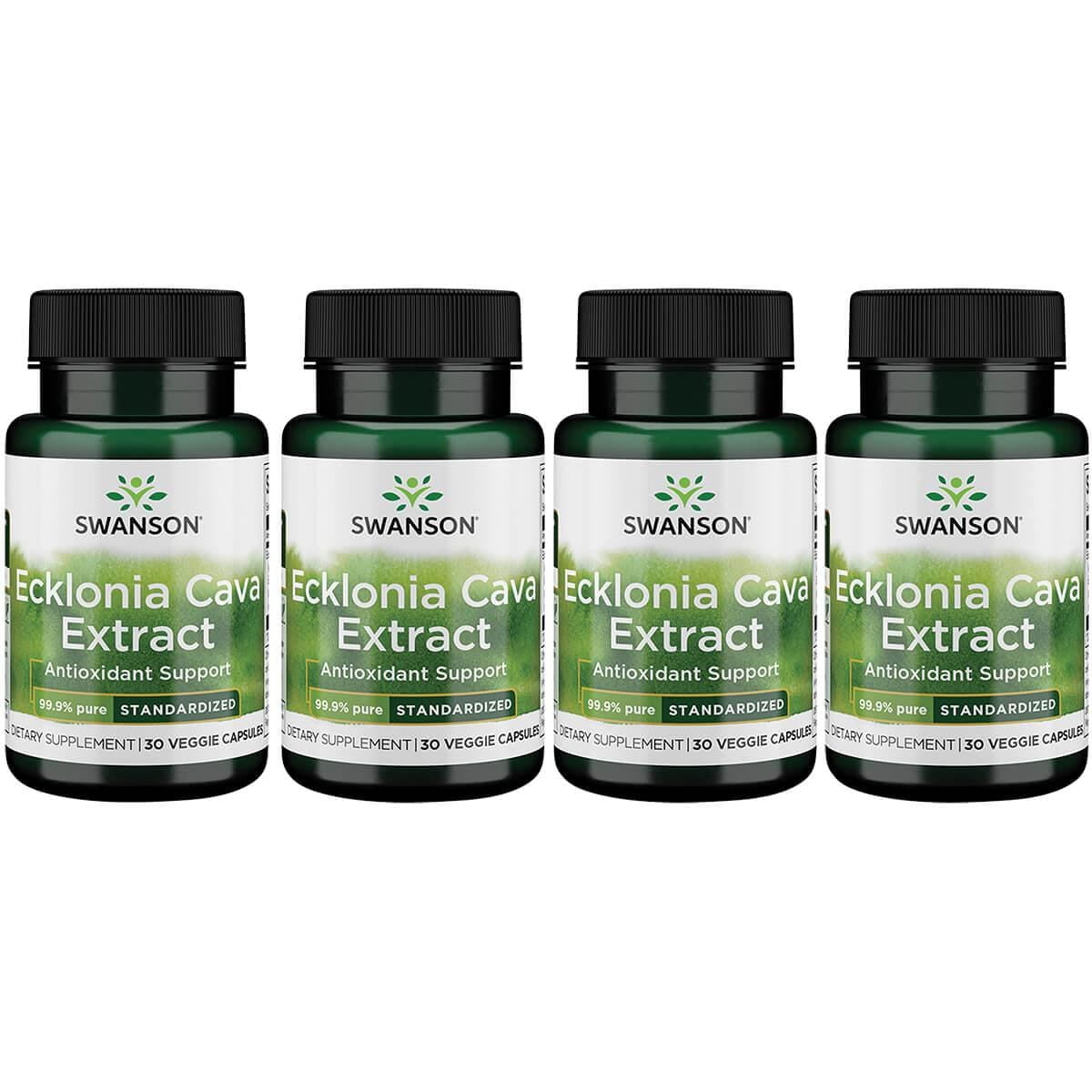 Swanson Ecklonia Cava Extract - Standardized 30 Veg Caps 4 Pack ...