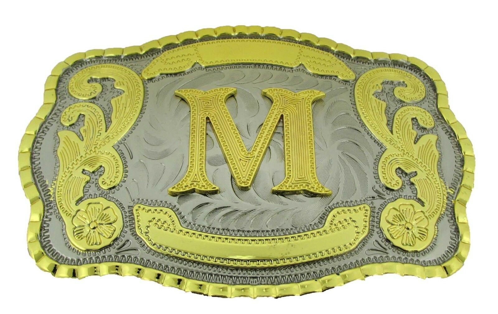 Letter Initial M Name Alphabet Monogram Western Rodeo Texas Style ...