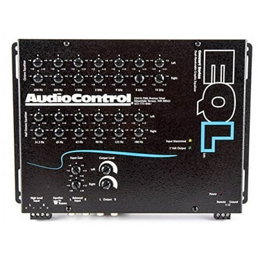 AudioControl Three.2 In-Dash Equalizer/Crossover with AUX Inputs ...
