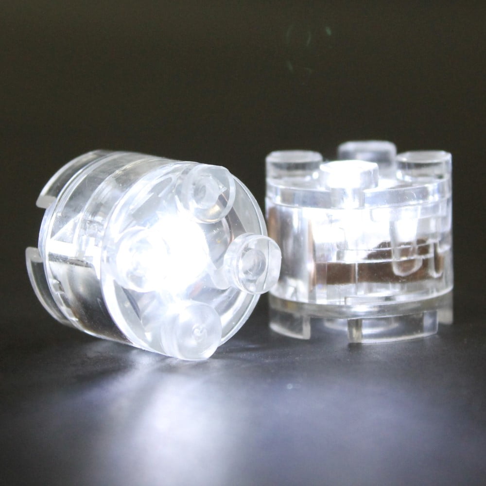 Lego Brick Clear Glass