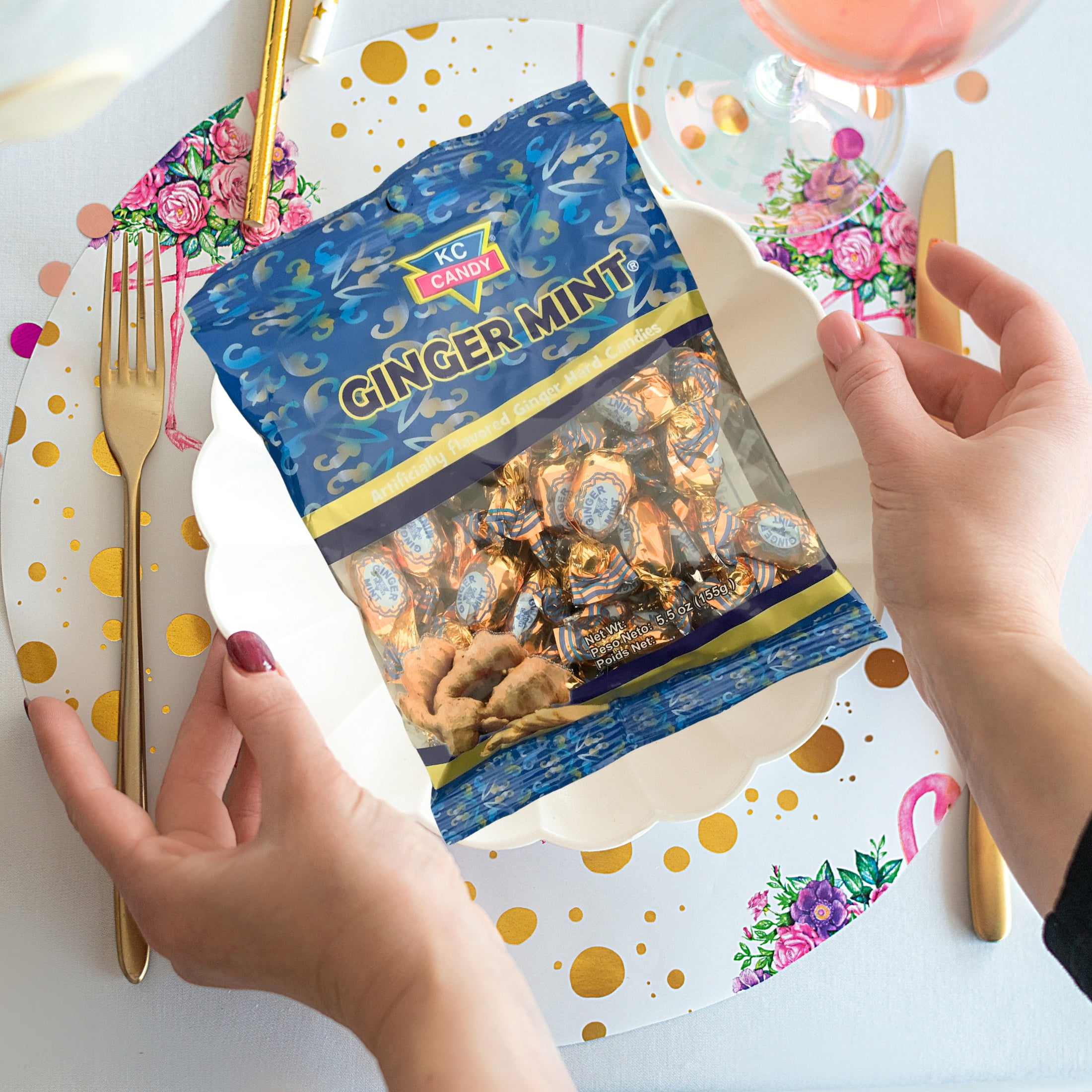 Ginger Mint Hard Candy