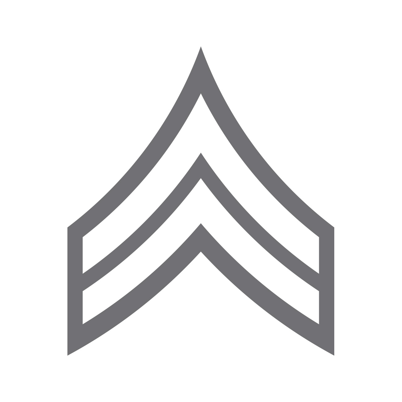 E-4 Corporal Rank Sticker Decal Die Cut - Self Adhesive Vinyl - Weatherproof - Made in USA ...