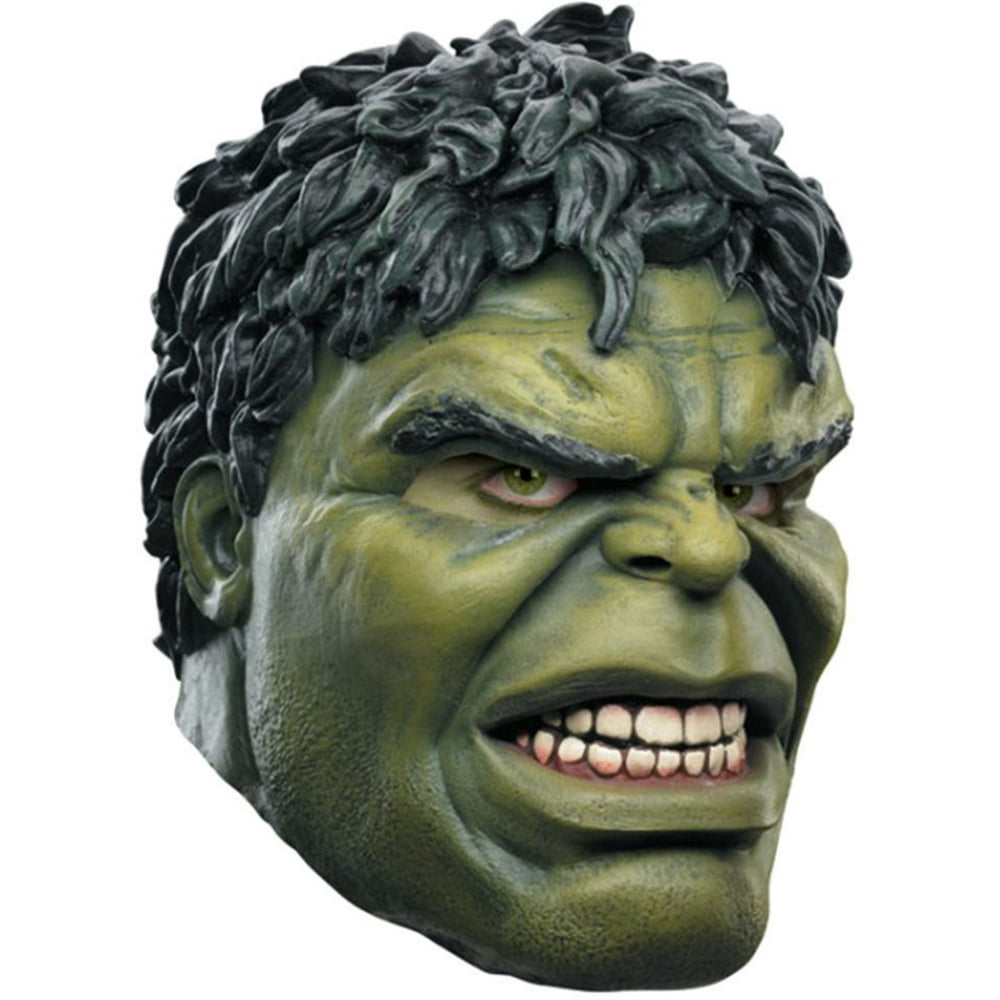 Disguise Costumes Adult's Mens The Incredible Hulk Avengers Latex Mask ...
