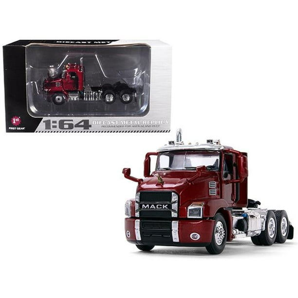 First Gear 60-0407 Mack Anthem Day Cab Lacquer 1-64 Diecast Model, Red ...