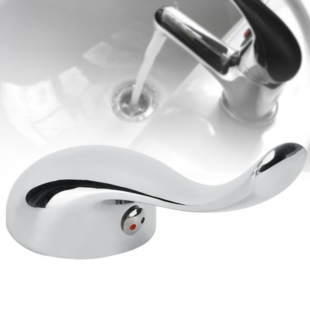 Faucet Handle,Bathroom Zinc Alloy Hot Water Tap Handle Bathroom ...