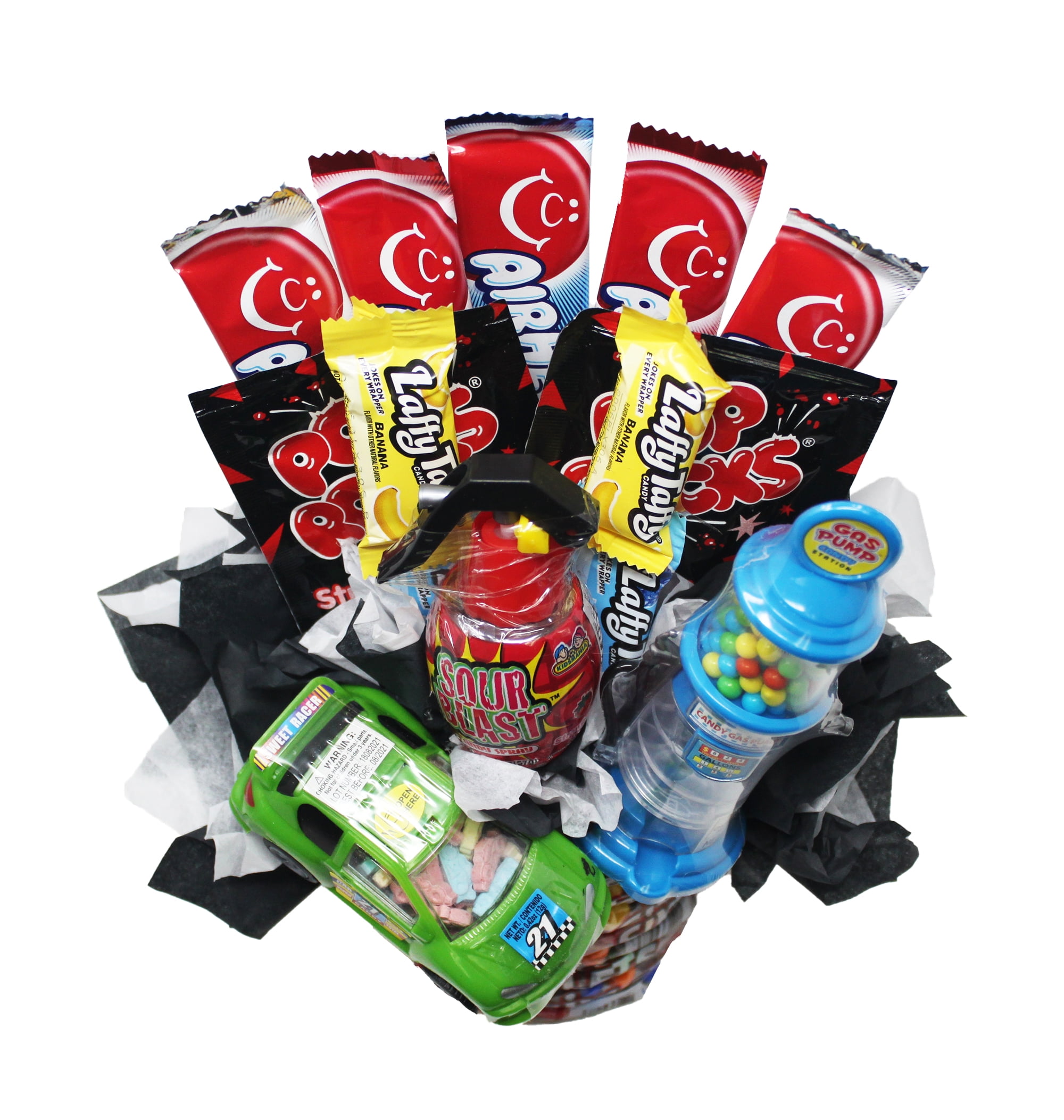 Driven to be a Winner! Unique Race Car Themed Candy Bouquet for Kids ...