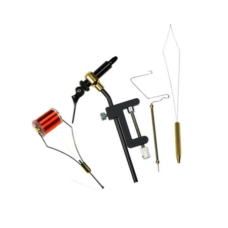 wolftale 5Pcs Fly Tying Vise Tool Kit Whip Finisher for Lure Making ...