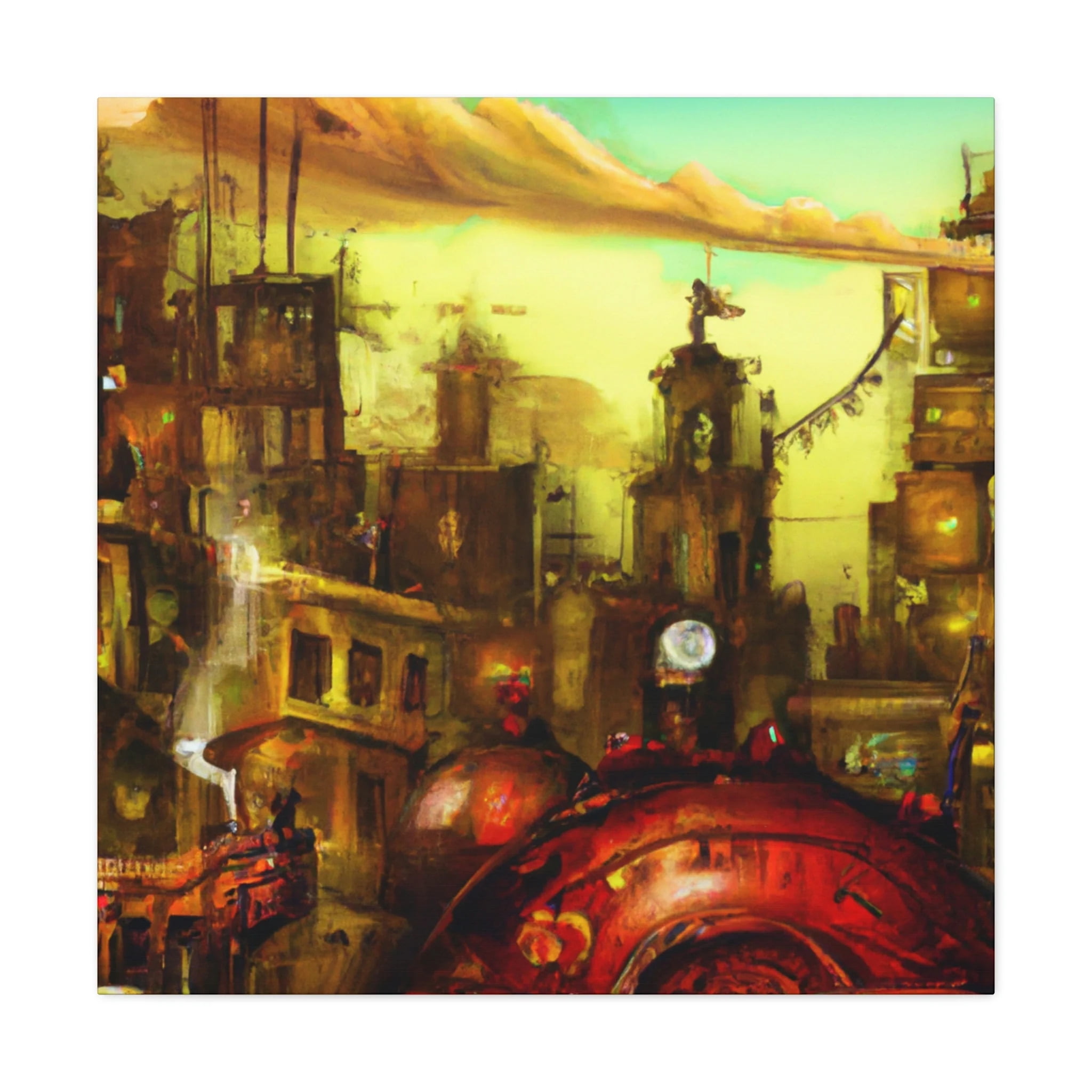 Baroque Steampunk Splendor - Canvas - Walmart.com