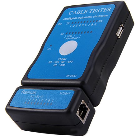 M726AT Cable Tester Multi-Modular Multifunction USB RJ45 RJ-11 Ethernet ...
