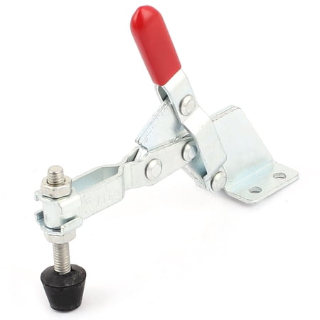 Red Plastic Coated Handle Horizontal Toggle Clamp 100Kg 220 Lbs BRH 101 ...