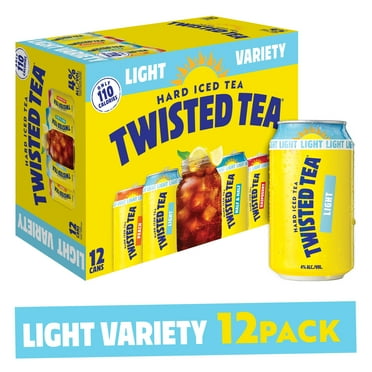 Twisted Tea Original Hard Iced Tea, 6 Pack, 12 fl oz Bottles, 5% ABV ...