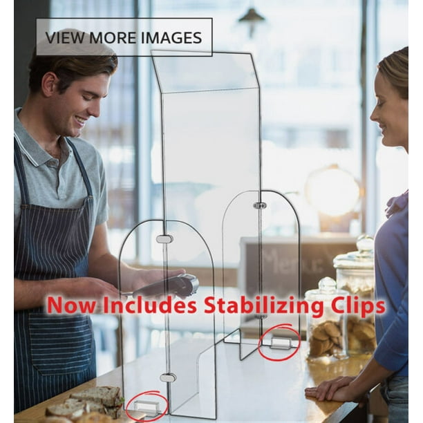 Hanging Plexiglass Barrier