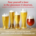 Spiegelau 15 oz Beer Classics Tall Pilsner, Set of 4, Premium, German ...