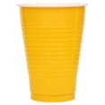 JAM Paper Plastic Cups, 12 oz, Yellow, 20/Pack - Walmart.com