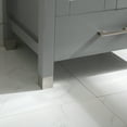 Goodyo Bathroom Vanity and Sink Combo, 24" W, Solid Oak Wood, Marble ...