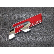 Car Trunk Metal Rline R-LINE Emblem Badge Sticker For VW CC GTI Passat ...
