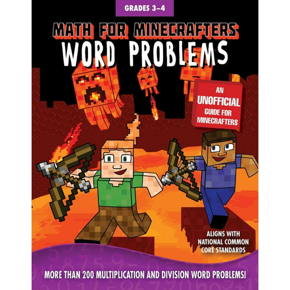 Math for Minecrafters: Math for Minecrafters Word Problems: Grades 3-4 ...