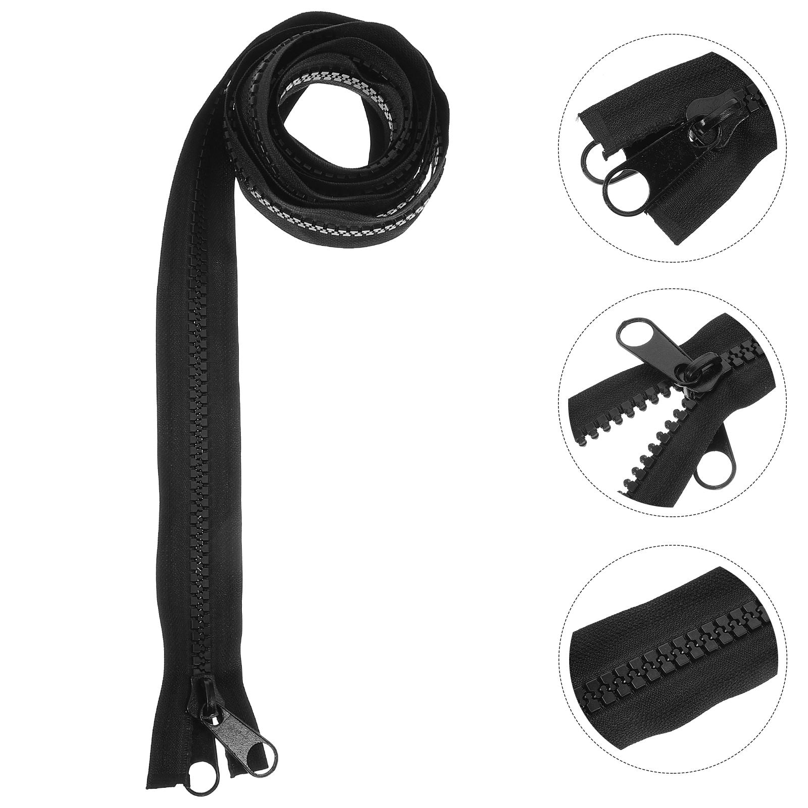 Click here for Kakowely 2set Black Separating Zippers Heavy Duty... prices