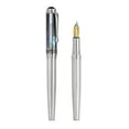 Xezo Xezo Maestro® 925 Sterling Silver Fountain Pen (Fine Nib) - Black ...