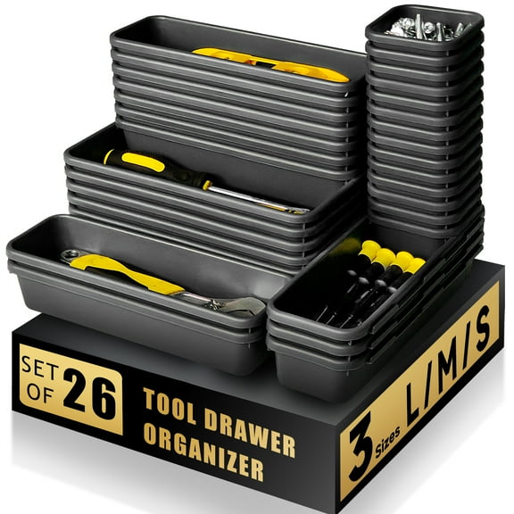 12 Pack of Magnetic Toolbox Labels, Reusable Tool Box Labels ...