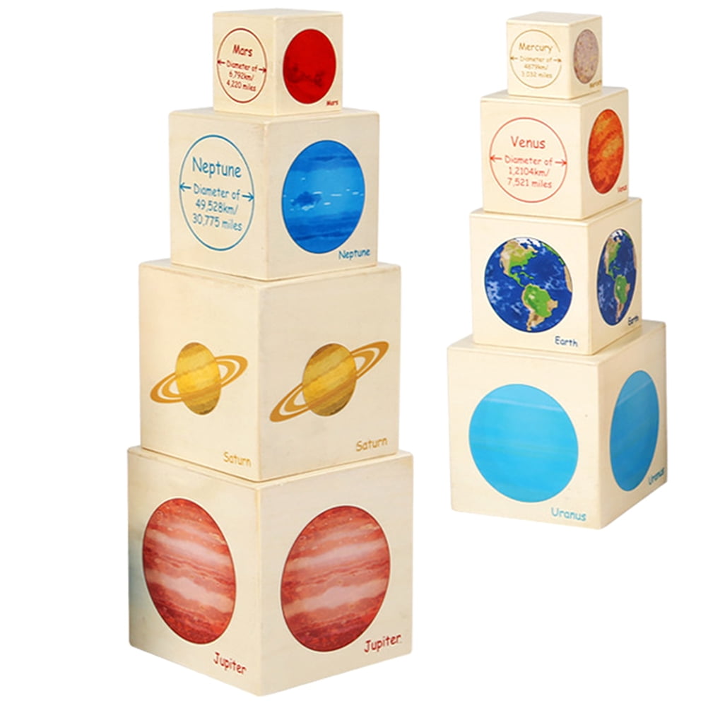 Click here for Oulii 1 Set Toddler Sorting Toys Stacking Box Toy... prices