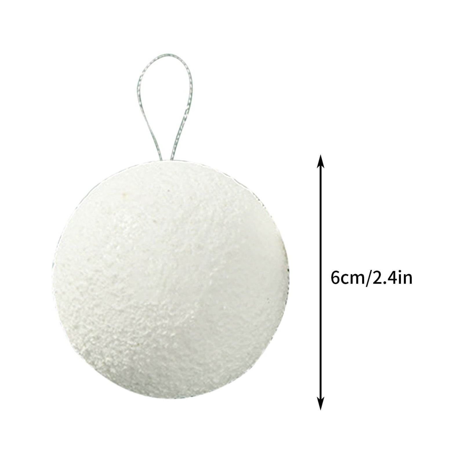 Click here for Yulier 2.36 Inch White Christmas Ball Ornaments Se... prices
