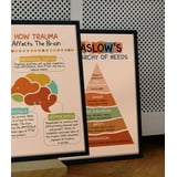 LOLUIS How Trauma Affects The Brains Poster, Boho Mental Health Posters ...
