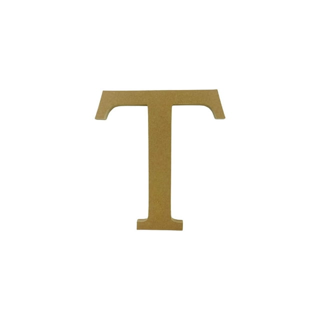 12" Wood Greek Letter Tau Τ Unfinished, Fraternity and Sorority Greek ...