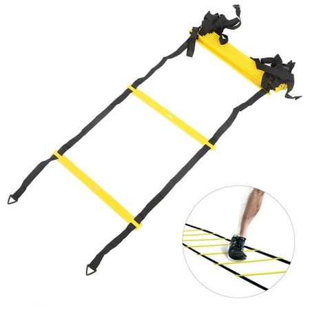 Rungs Ladder,12 Rungs Running Competition Agile Ladder Training Ladder ...