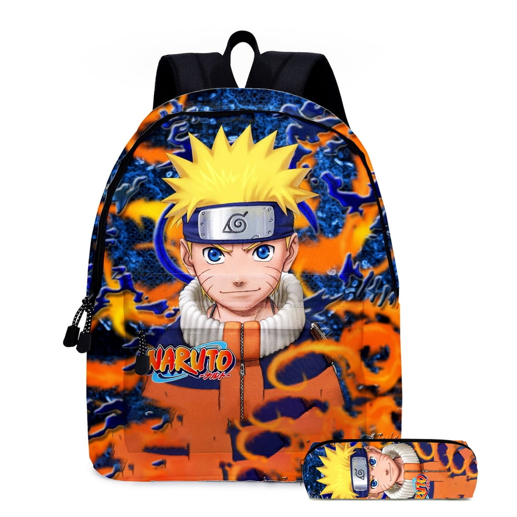 Mochila Naruto Mochilas Escolares Infantil Sasuke Escuela Bolsa Kakashi ...