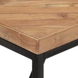 vidaXL Dining Table Kitchen Dining Room Table Solid Acacia and Mango ...