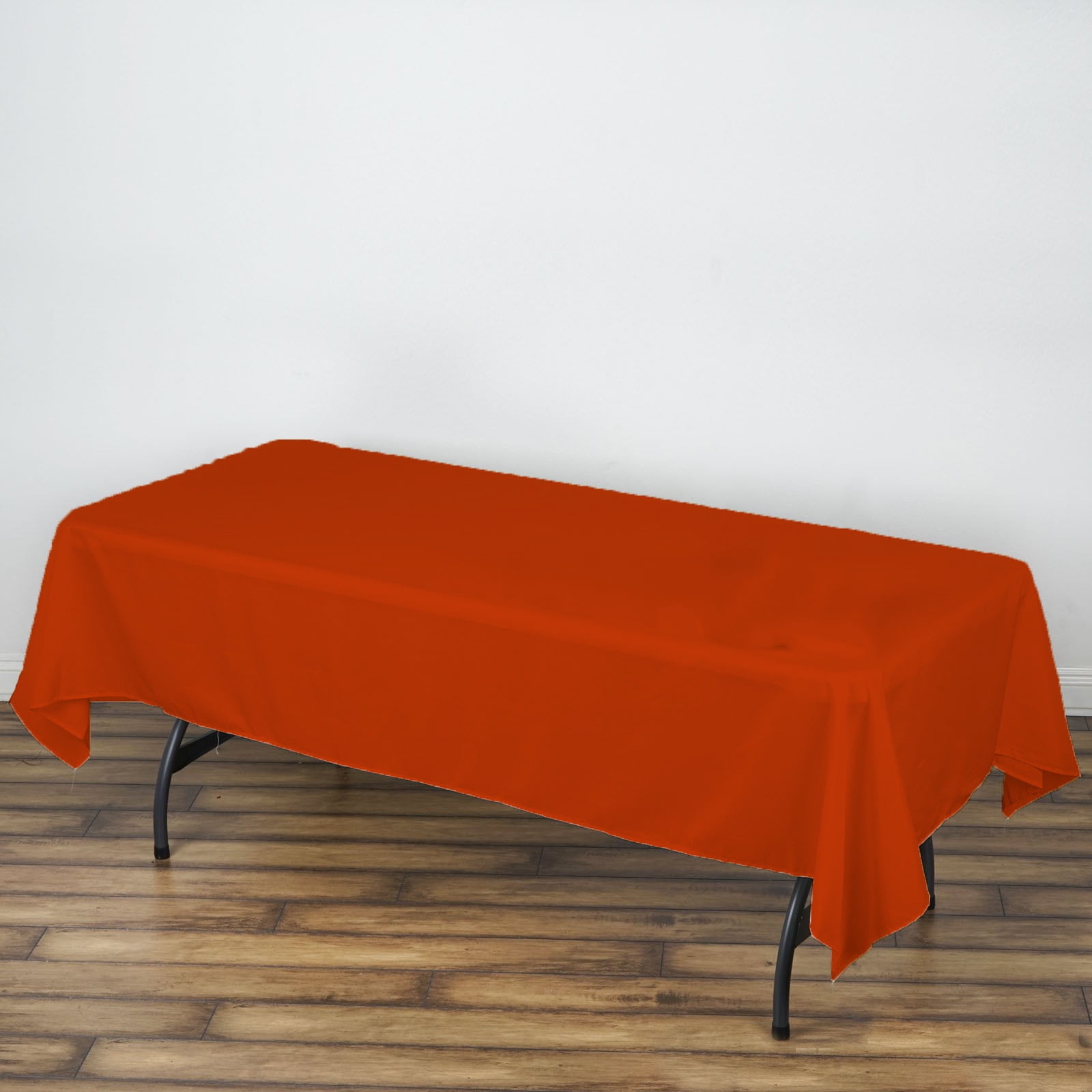AK-Trading 60 x 102-Inch Rectangular Polyester Tablecloth - Copper ...