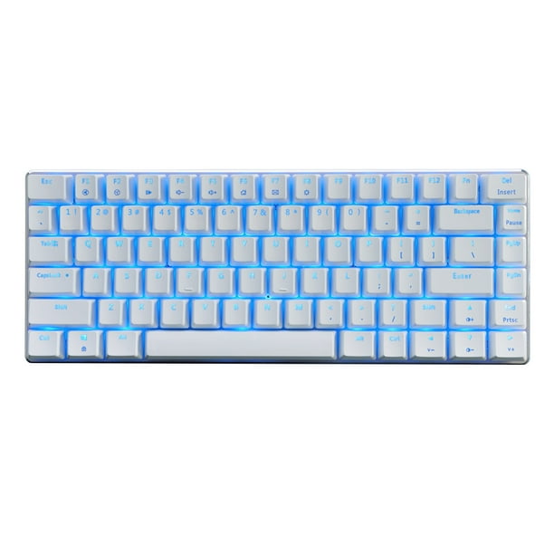 82 Keys Desktop Laptop Mechanical Keyboard RGB Backlight Plug And Play ...