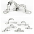 Metal Saddles Pipe Clamp High Tensile Strength Two Hole Water Tube ...