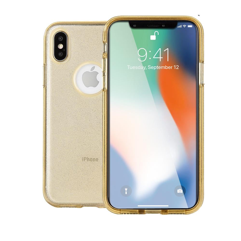 Apple iPhone X Case, Transparent Clear, Clambo Crystal Series Hybrid ...