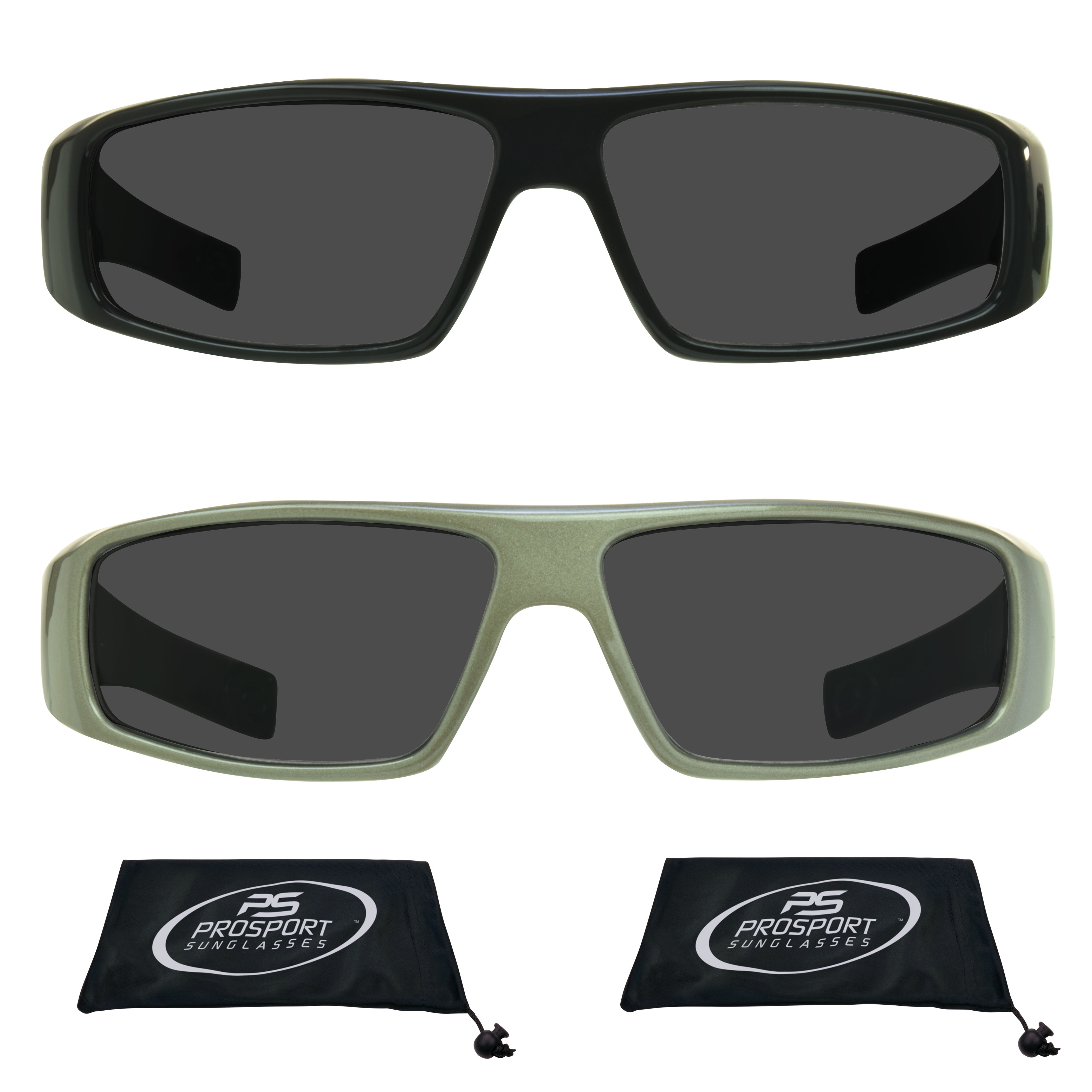 proSPORT Reading Sunglass Sun Reader Square Large Gray Men Women NOT ...