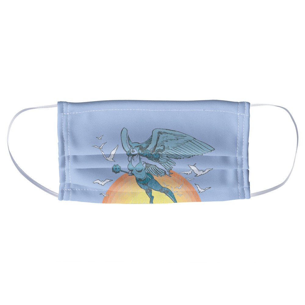 Justice League Hawkwoman 1-Ply Reusable Face Mask Covering, Unisex ...