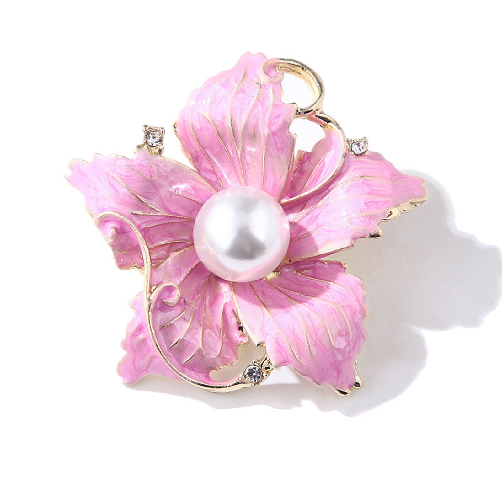Click here for Yangzheee Fashion Flower Drop Oil Brooch Collar Pi... prices