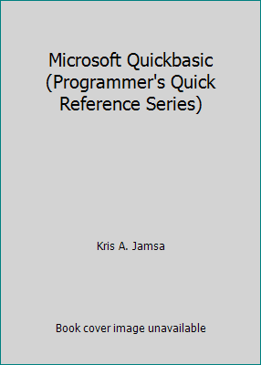 Pre-Owned Microsoft Quickbasic (Programmer's Quick Reference Series ...