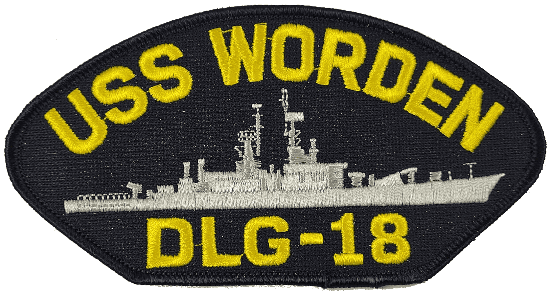 USS Worden DLG-18/CG-18 Ship Patch - Great Color - Veteran Owned ...