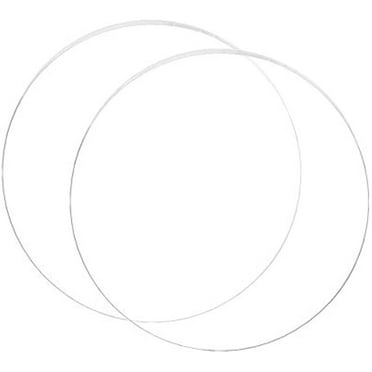 HGYCPP 25pcs 2inch Clear Extruded Circle Acrylic Sheet Round Disc Sheet ...