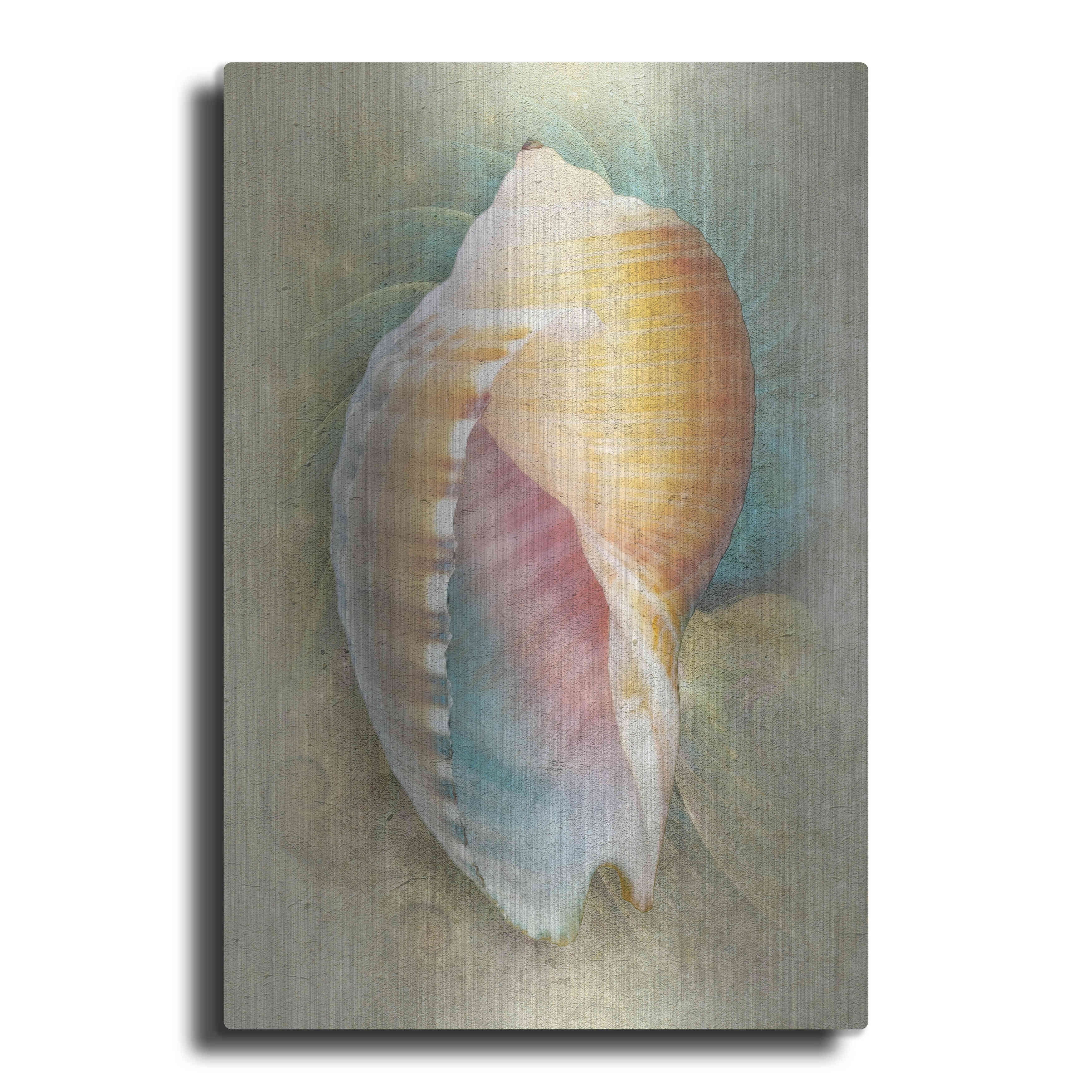 Luxe Metal Art 'Aquatica III' by Steve Hunziker, Metal Wall Art, 16"x24 ...