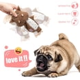 Dog toy cute plush dog toy indoor puppy toy with crinkly paper ...
