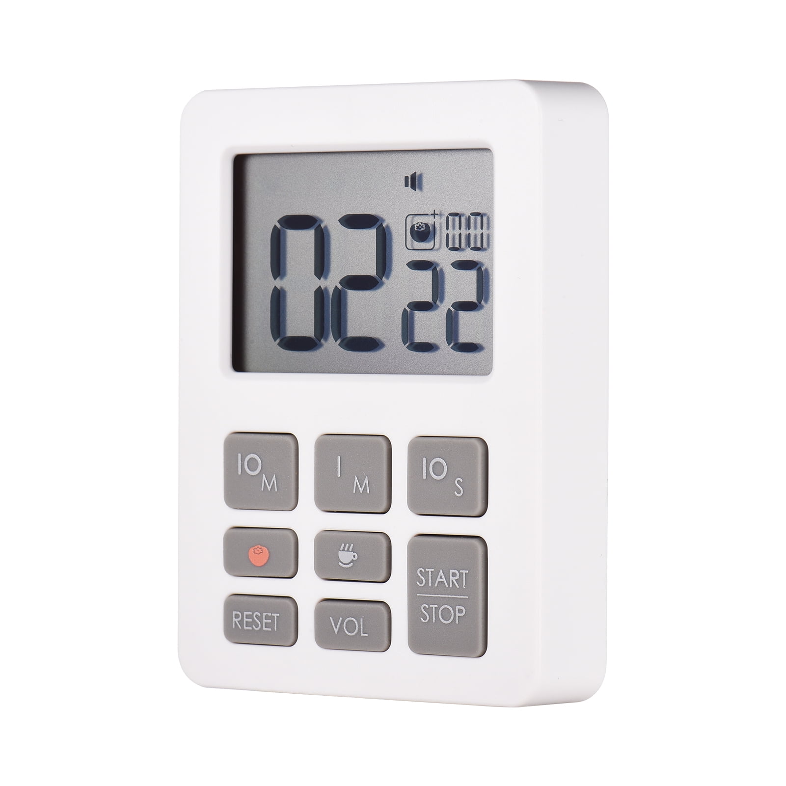 Dodocool Multi-Function Mini Electronic Timer Magnetic Kitchen Timer ...
