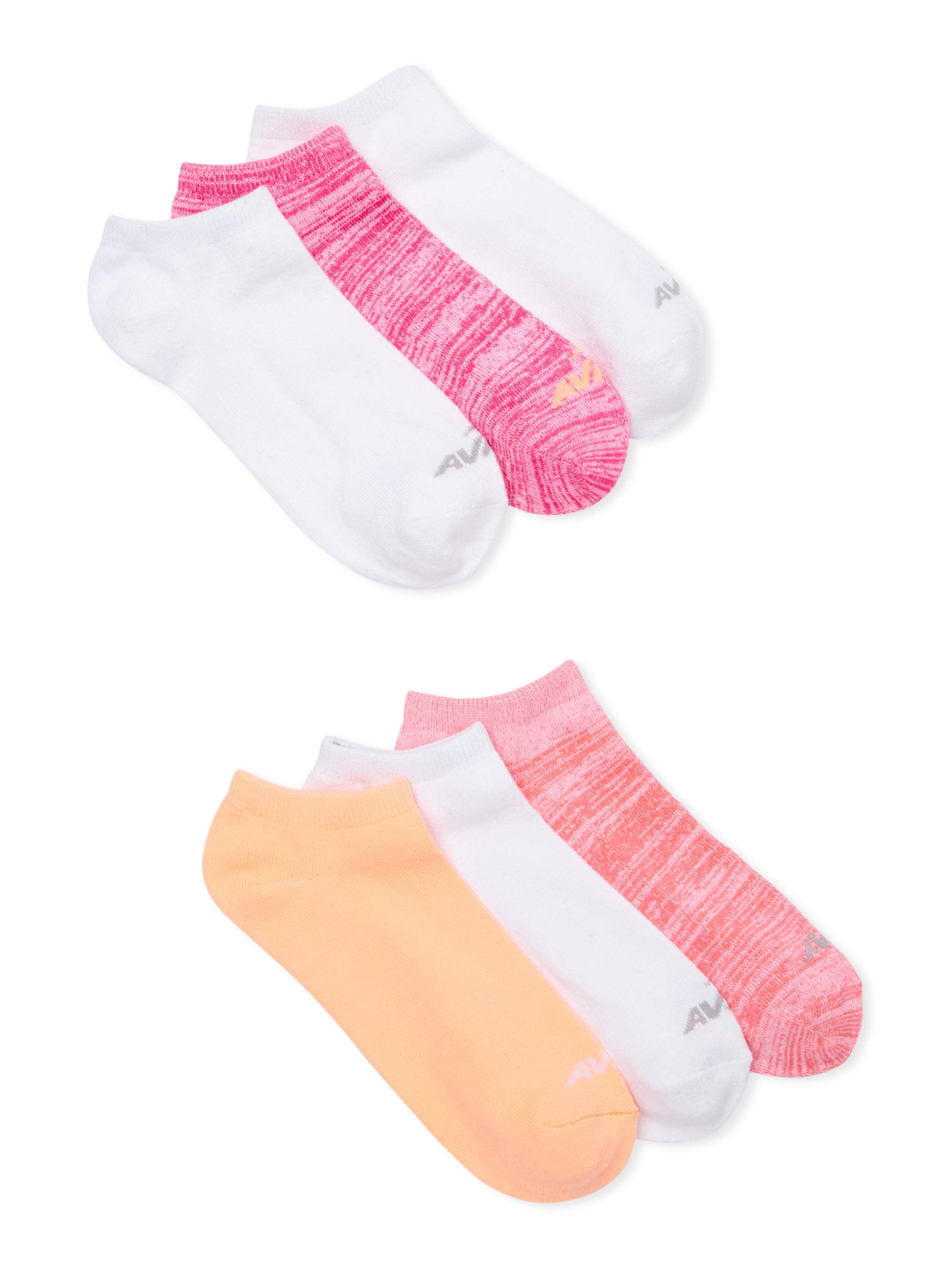 Avia Women's 6 Pack Supersoft Lowcut Socks - Walmart.com