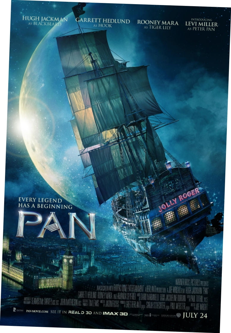 Pan Movie Poster 16x24 Poster Medium Art Poster 16x24 #423308 Unframed ...