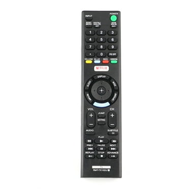 New remote control RMT-TX300P for Sony BRAVIA TV YOUTUBE / NETFLIX KDL ...