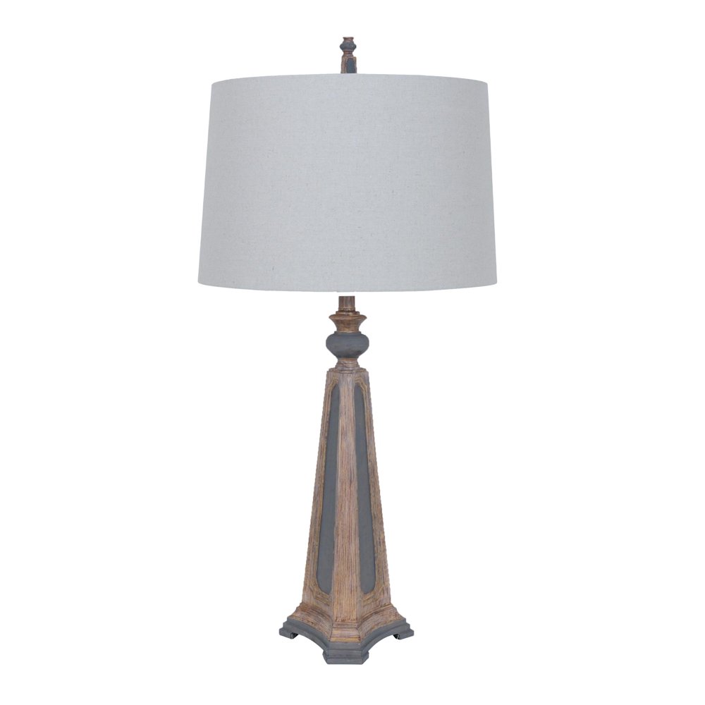 Augustine 36-Inch Table Lamp, Sand Grey - Walmart.com - Walmart.com